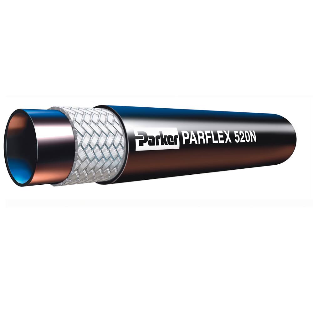 1/4" Black Parflex, 520N, 5000psi, 2.0" Bend Radius Air Hose: Choose ...